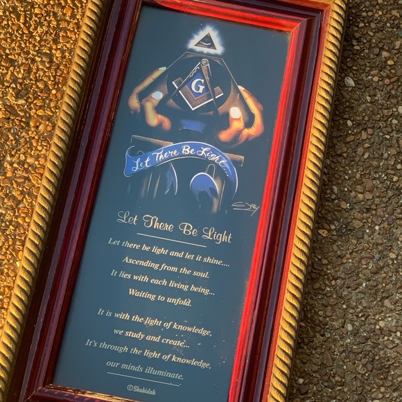 Wall Decor | Masonic Wall Picture | Poshmark